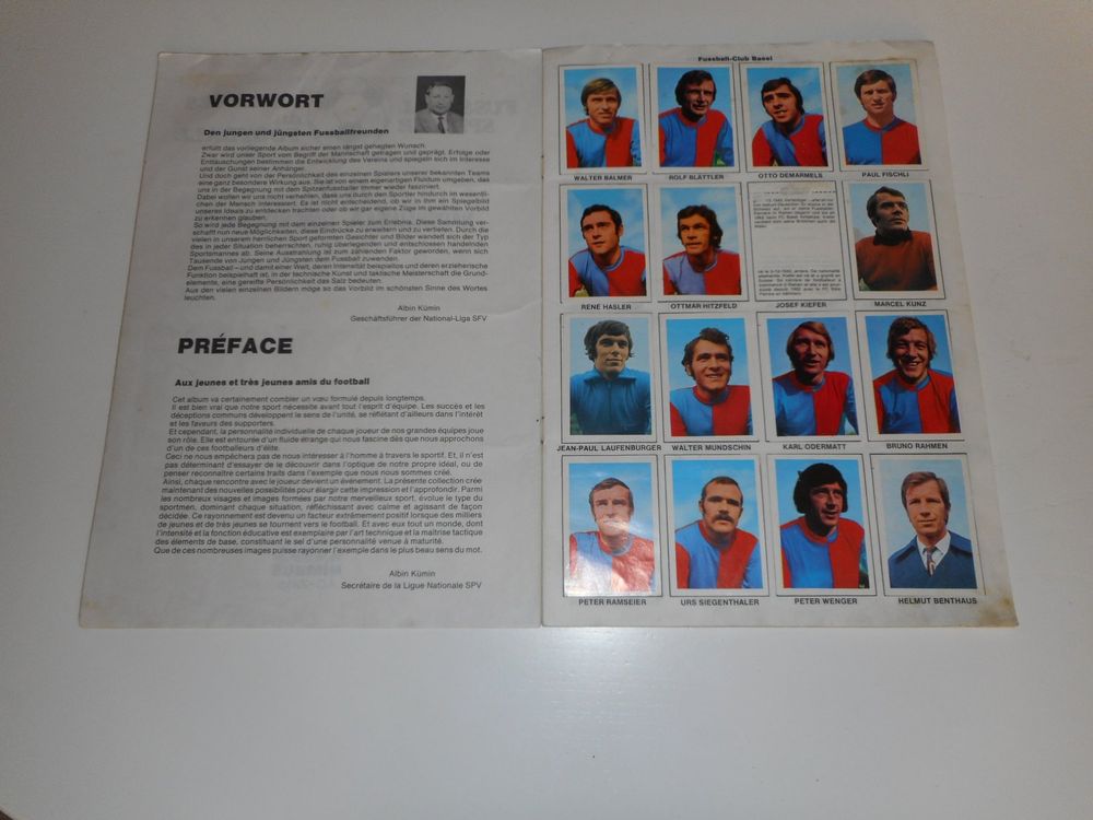 Nimbus Fussballspieler Album 71/72 kein Panini (Gebraucht) in Cham für ...
