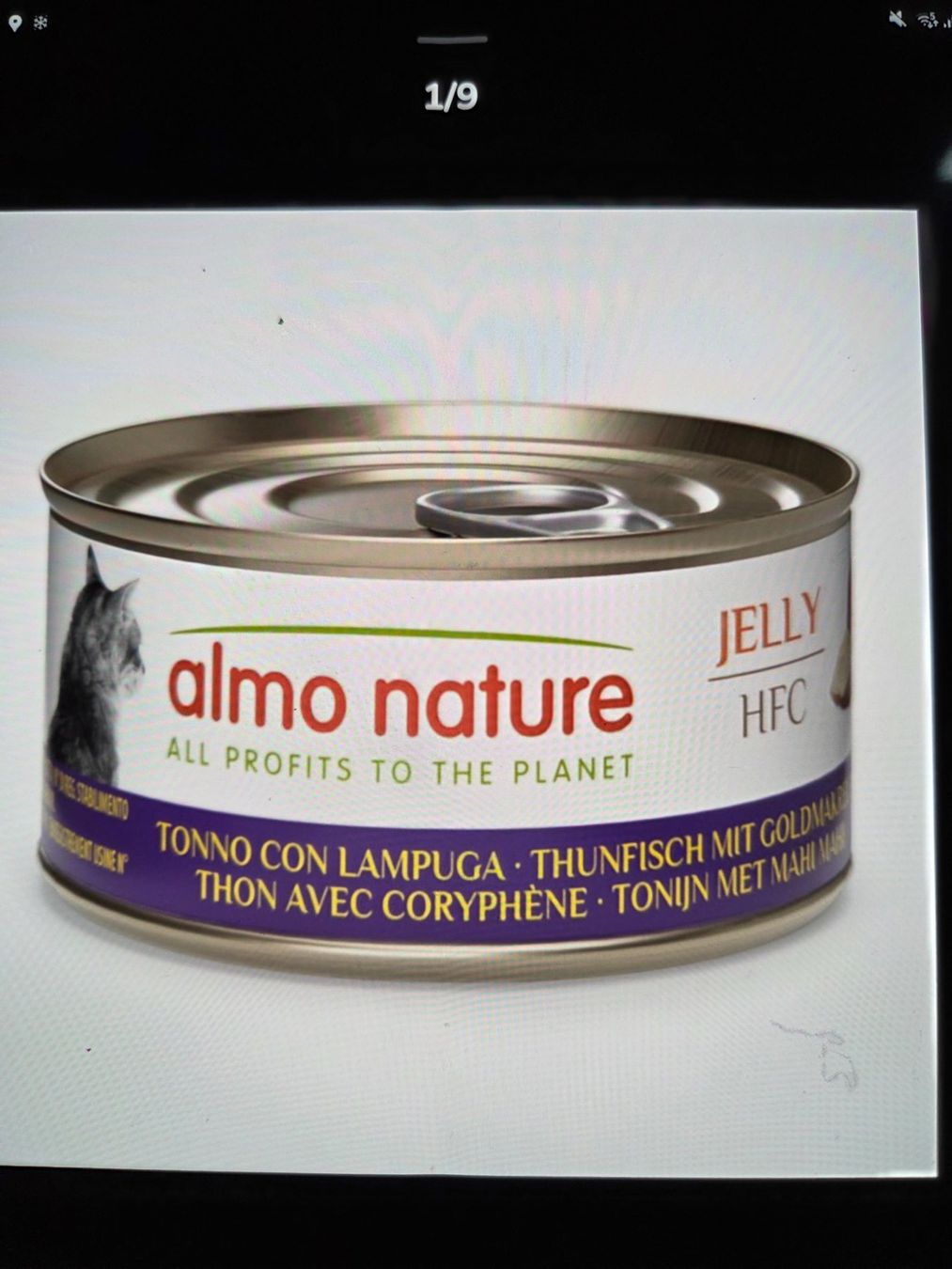 Almo Nature Thun m. Goldmakrele 23 stk (70gr) (Neu (gemäss Beschreibung ...