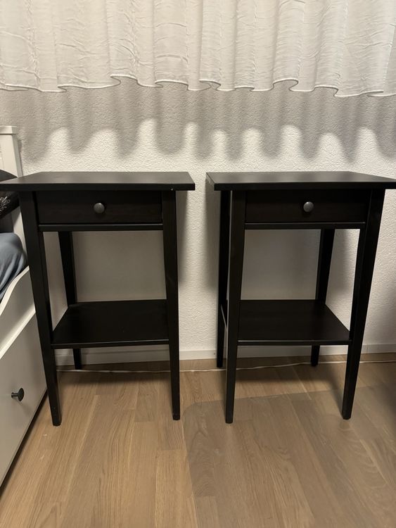 2x Hemnes Ablagetische/Nachttisch Ikea (Gebraucht) in Liestal für CHF 40 – nur Abholung auf ...