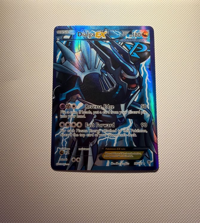 Dialga EX 99/101 Team Plasma Full Art EN (Gebraucht) in Kloten für CHF ...