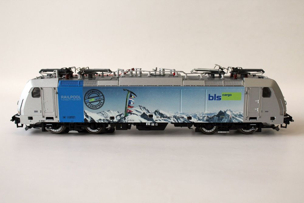 ROCO - E-Lok BR 186 der BLS Cargo "Railpool" DIGITAL | Kaufen auf Ricardo