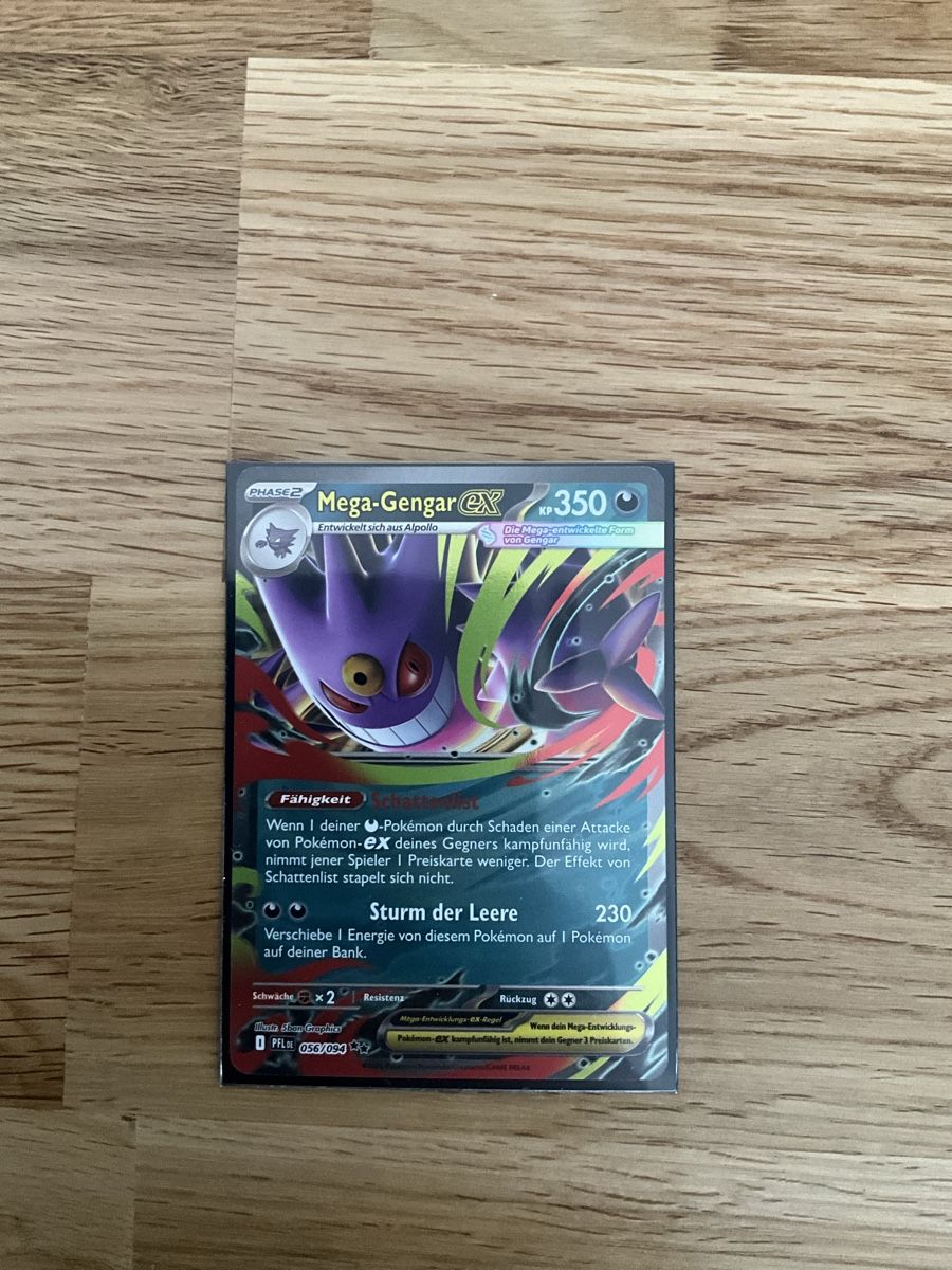 Mega-Gengar EX - Seltene Pokémon Karte für Sammler! (Gebraucht) in ...