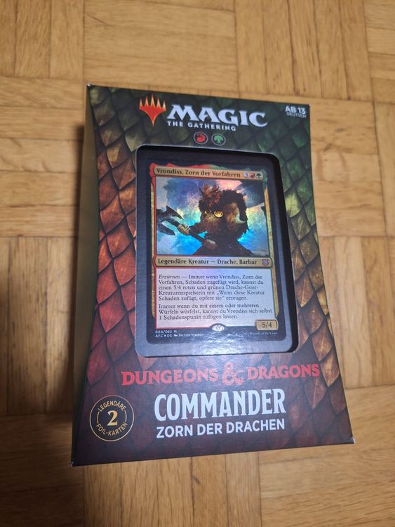 Magic the Gathering Commander Zorn der Drachen, neu! (Neu und ...