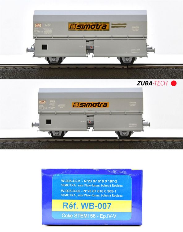 REE Models WB-007 2x Kokswagen SNCF OVP (Neu (gemäss Beschreibung)) in ...