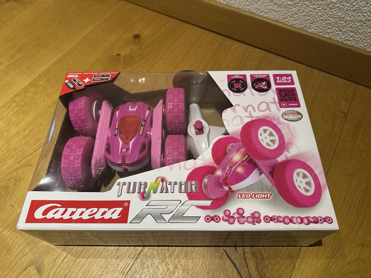 Carrera RC Ferngesteuertes Auto Mini Turnator mit Licht pink (Gebraucht ...