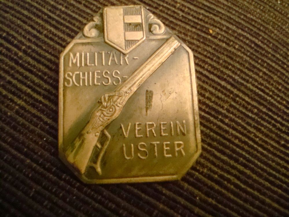 Abzeichen - Schützen - Militär Schiess Verein Uster | Acheter sur Ricardo