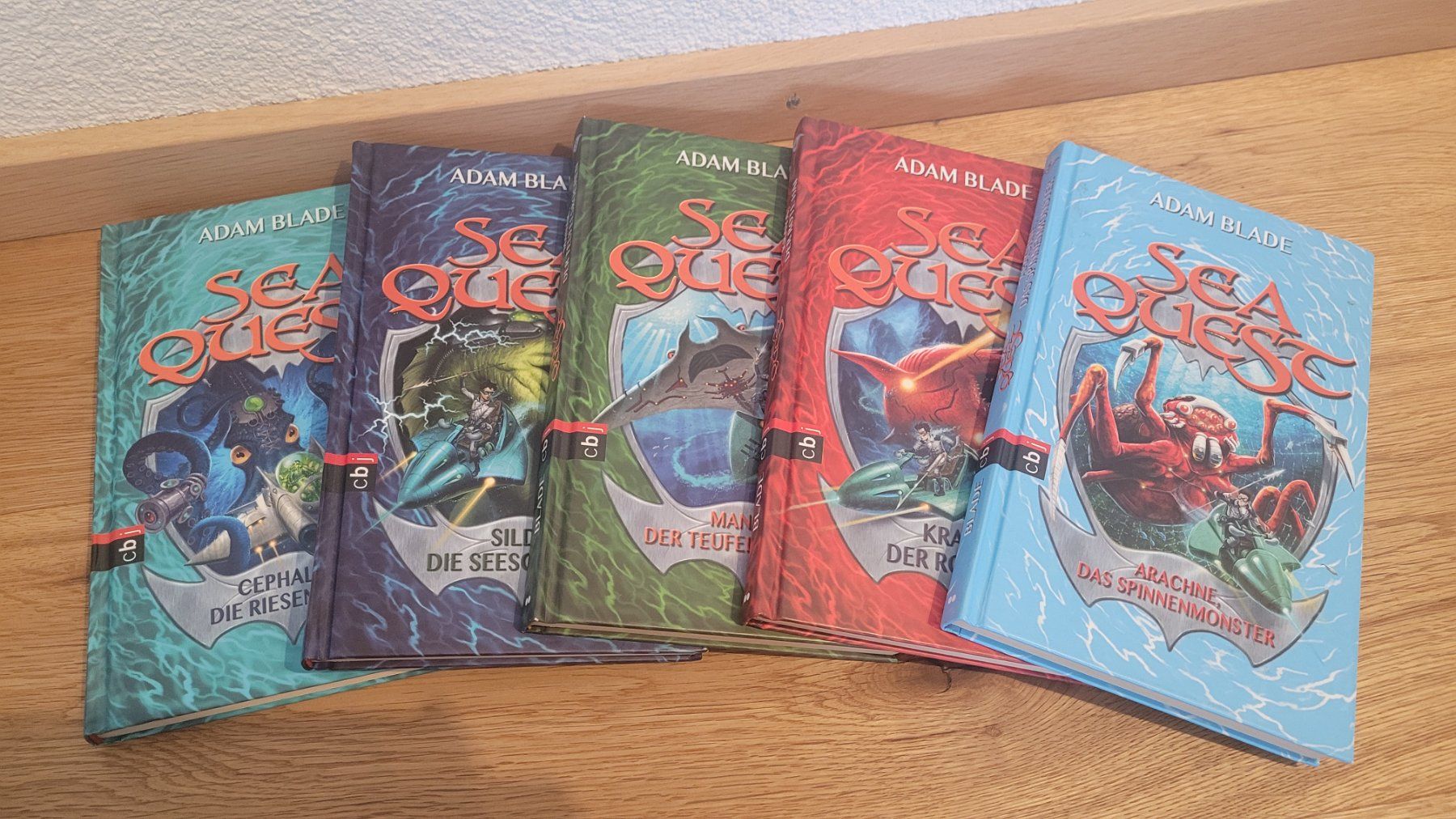 5 Bänder der Serie Sea Quest (Gebraucht) in Rickenbach SO für CHF 1 – nur Abholung auf Ricardo ...