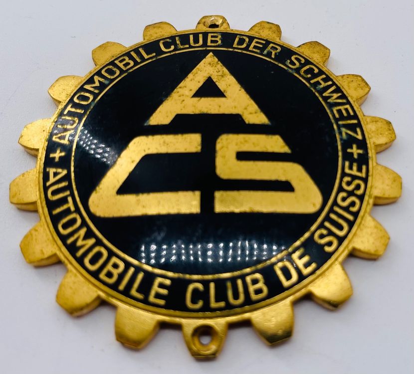 ACS - AUTOMOBIL CLUB SCHWEIZ SUISSE Emailleplakette/ Emblem | Kaufen ...