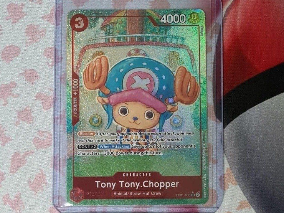One Piece TCG: Tony Tony.Chopper - SR V.2 - EB01 (EN) | Kaufen auf Ricardo