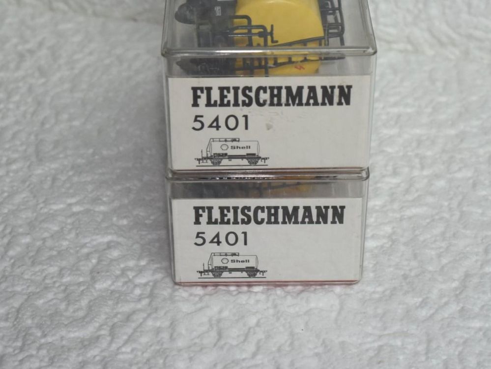 Fleischmann Kesselwagen Shell DB - Art.Nr. 5401 (2 Stück) | Kaufen auf ...