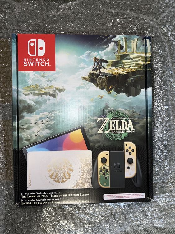 Zelda Tears of the Kingdom OLED Switch Console -New unopened (Neu und ...