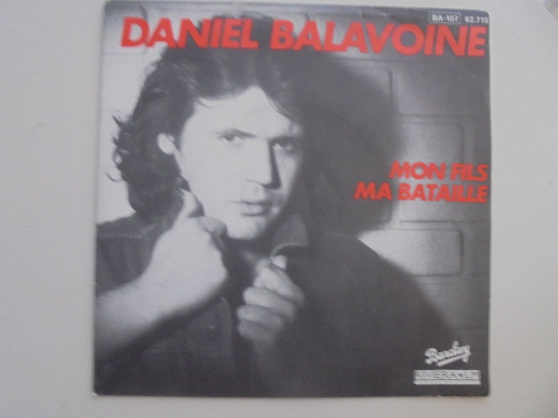 Daniel Balavoine " Mon fils ma bataille" France 1980 VG /VG+ (D ...