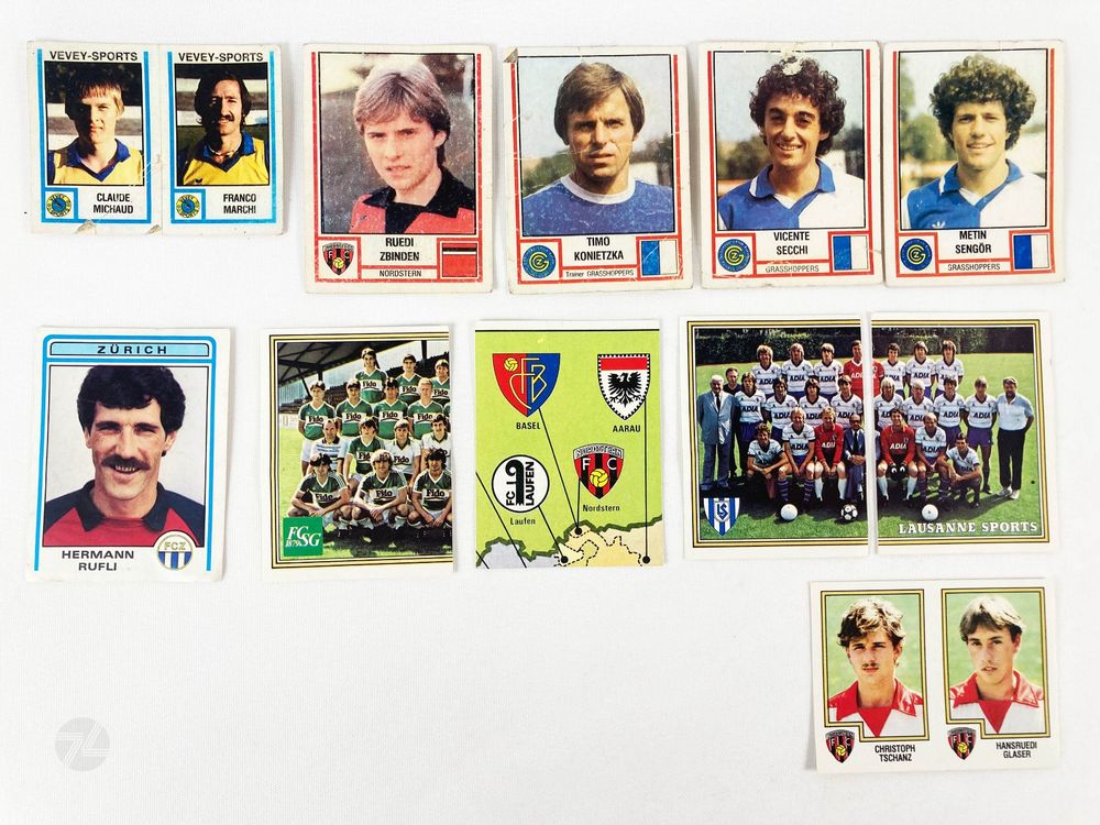 Panini Football 81 83 84 Sammelbilder Mix Sticker NLA NLB (Gebraucht ...