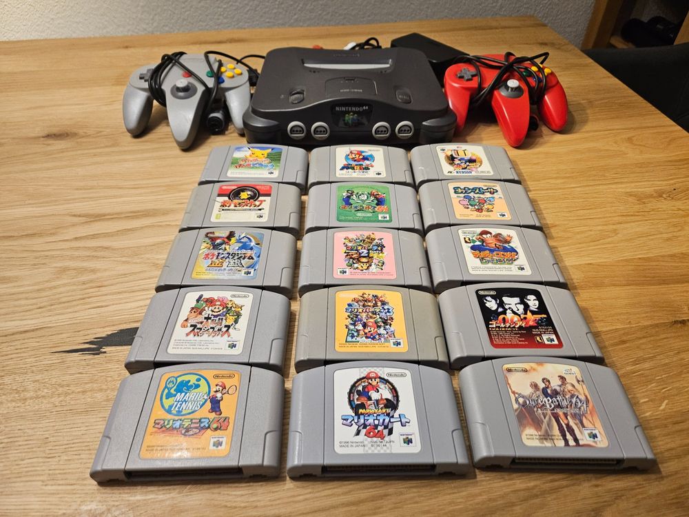 Nintendo 64 Japan Konsole & 15 Games N64 jap (Gebraucht) in Bern für ...