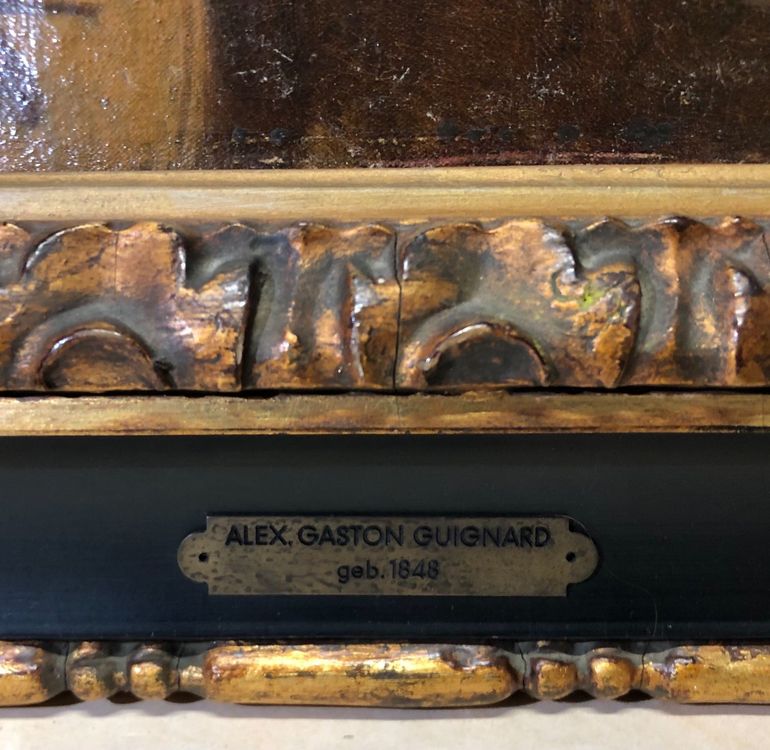 Alexandre Gaston Guignard Gemälde | Kaufen auf Ricardo