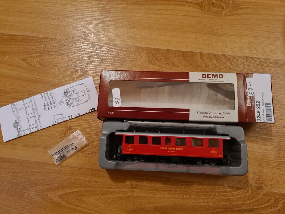 Bemo 3246 282 DFB AB 4462 Personenwagen (Neu und originalverpackt) in Illhart für CHF 70 – mit ...