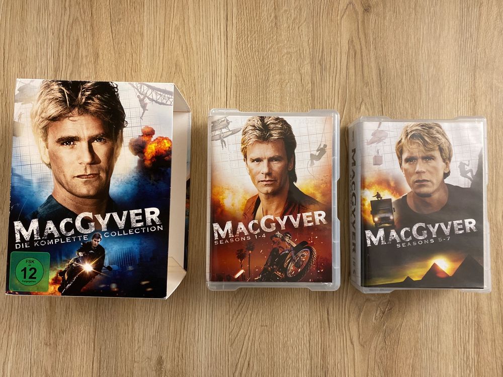 MacGyver - Komplette Serie (alle Staffeln 1-7) (Gebraucht) in Buchen im ...