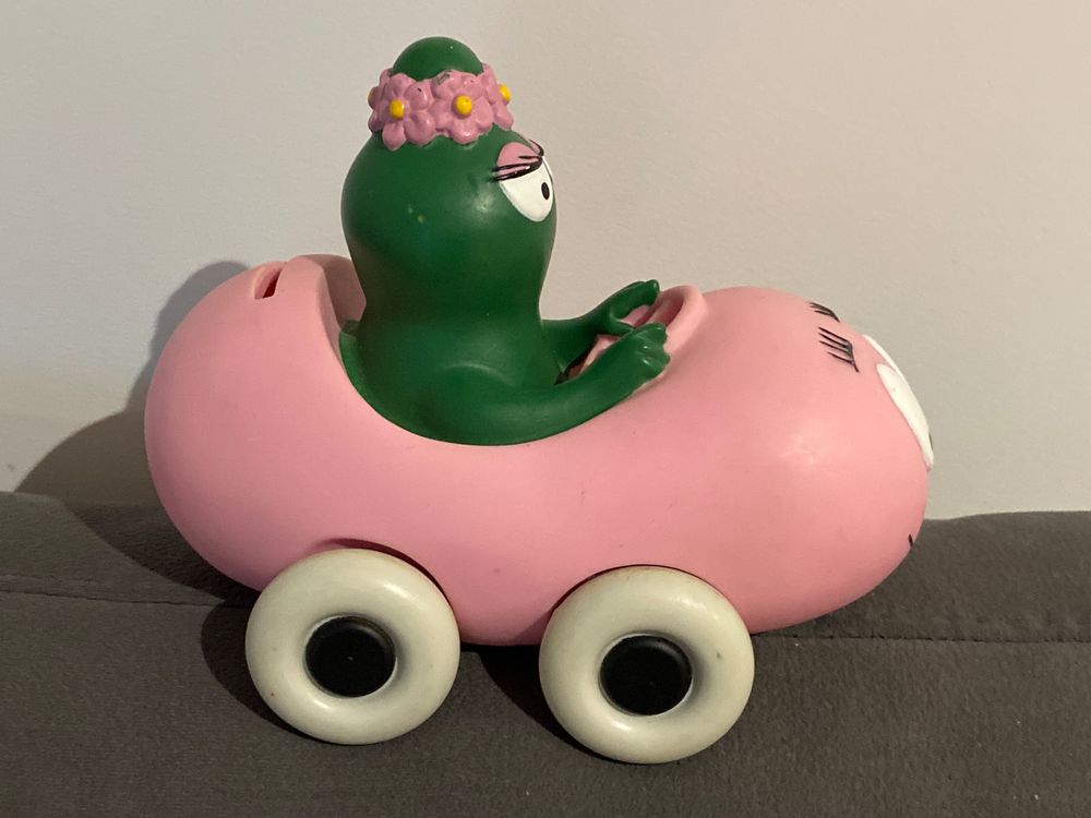 Barbapapa dans sa voiture rose vintage 2007 | Kaufen auf Ricardo