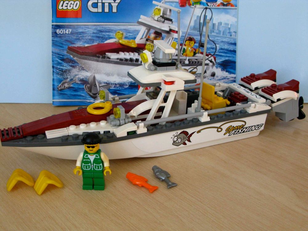 Lego City 60147 Sportfischerboot Briefporto | Kaufen auf Ricardo