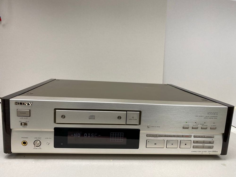 Sony CD Player CDP X555 ES Gold | Kaufen auf Ricardo