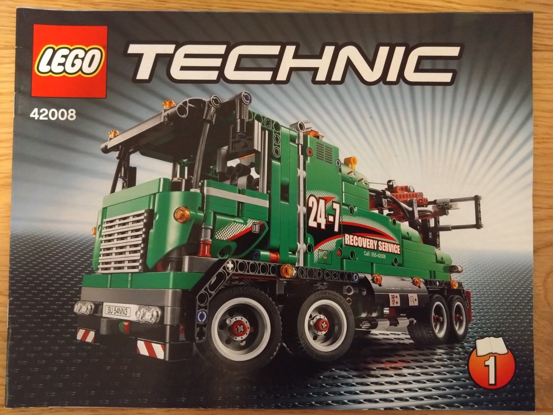 Lego Technic 42008 Abschlepp-Truck / LKW / zerlegt+sortiert (Gebraucht ...