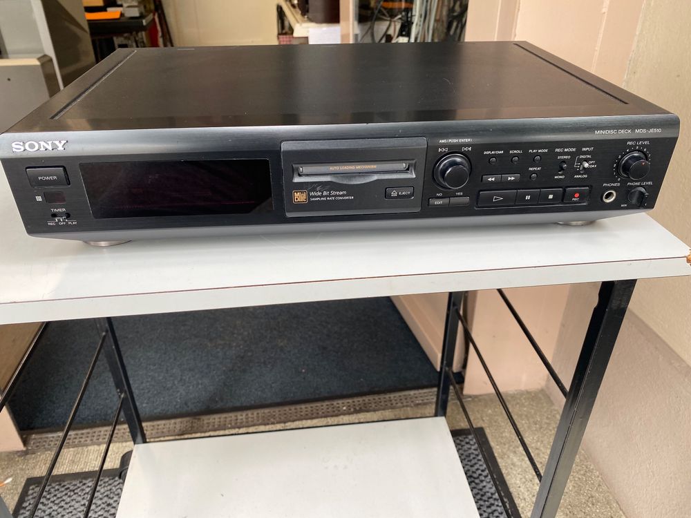 SONY MINIDISC DECK MDS-JE510 | Kaufen auf Ricardo