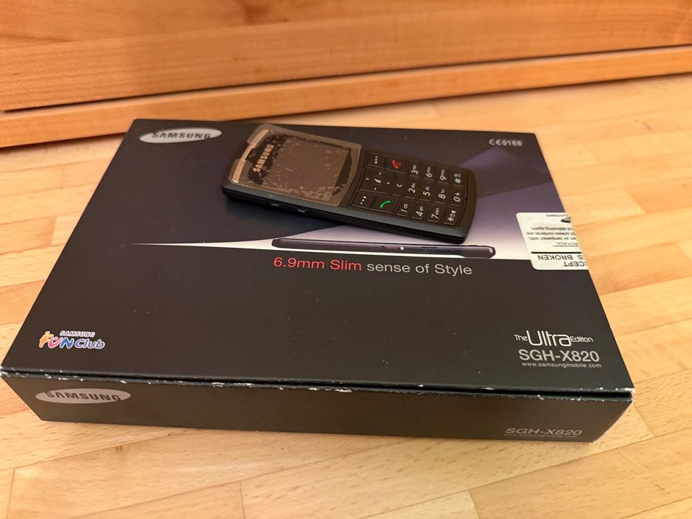 Samsung SGH-X820 Kult-Handy von damals (Gebraucht) in Zürich für CHF 1 ...