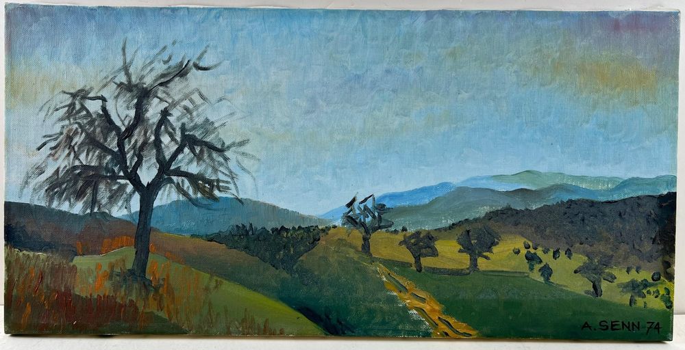 Landschaft Gemälde Signiert (Gebraucht) in Neuhausen am Rheinfall für CHF 1 – mit Lieferung auf ...