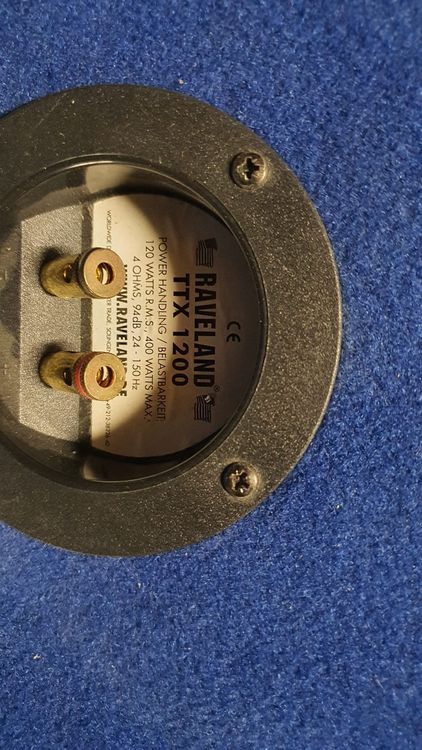 Raveland TTX 1200 Lautsprecher (Gebraucht) in Stallikon für CHF 1 – nur ...