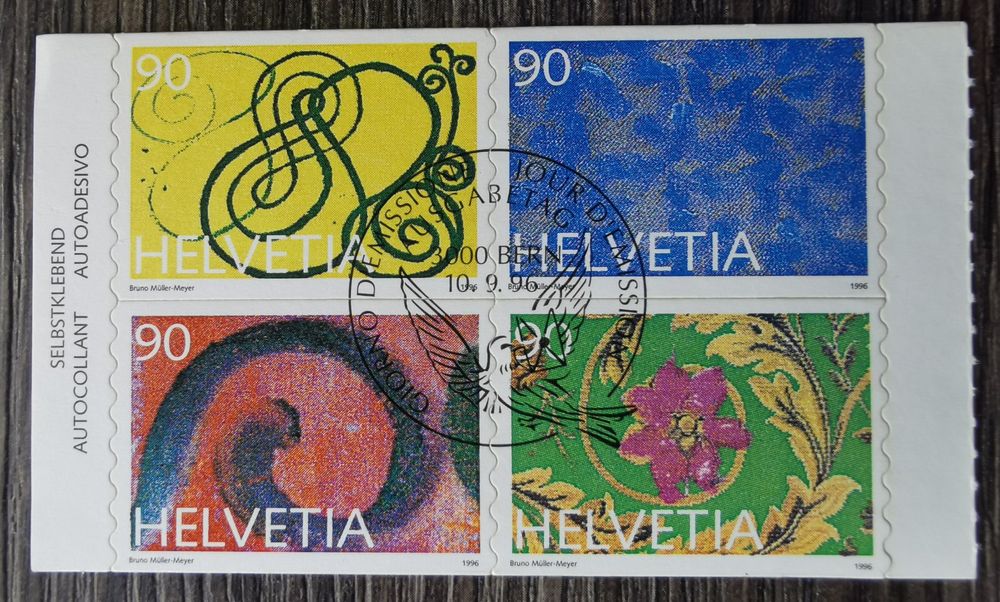 TR103 Bloc Timbre Suisse 1996 (Gebraucht) in Cousset für CHF 0.65 – mit Lieferung auf Ricardo kaufen