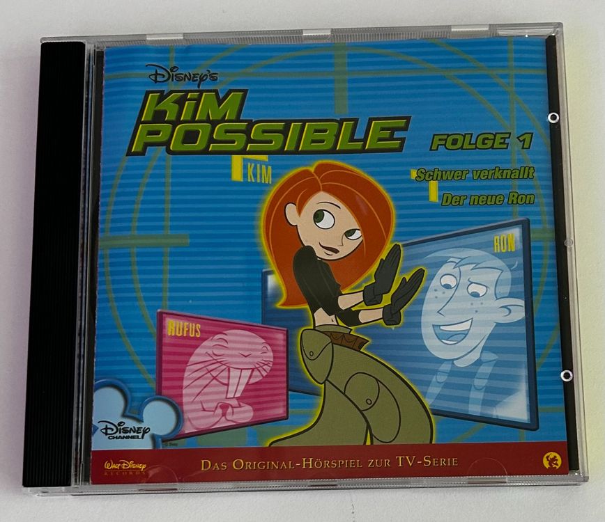 📀 Kim Possible – Folge 1 – Hörspiel zur TV-Serie – CD – geb (Gebraucht ...