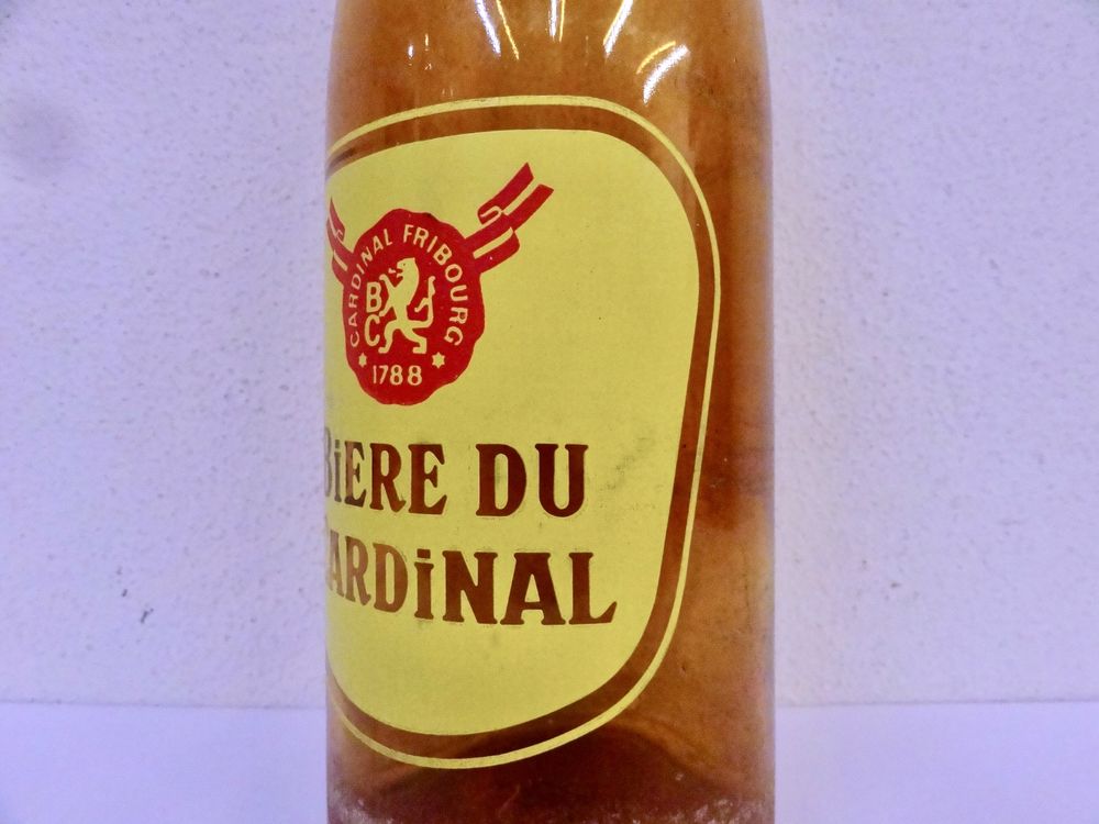 Bierflasche BIERE DU CARDINAL GLASHÜTTE SIEGWART (Gebraucht) in Kerzers ...