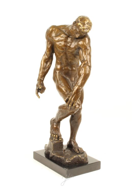 Adam Bronze Figur n Auguste Rodin Bronzefigur Mythologie (Neu und ...