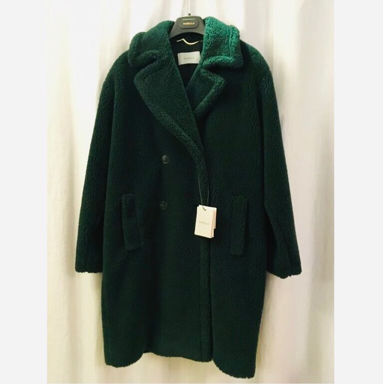 Marella Teddy Jacke dunkelgrün Gr 40 neu (Neu und originalverpackt) in ...