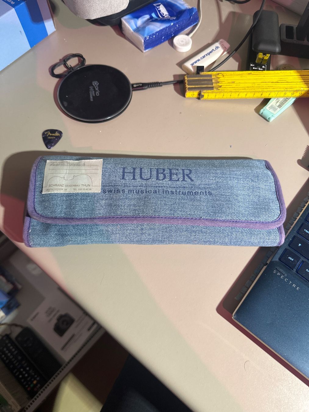 Huber Blockfloete aus Holz, inkl. Zubehoer, Top Zustand! (Gebraucht) in ...