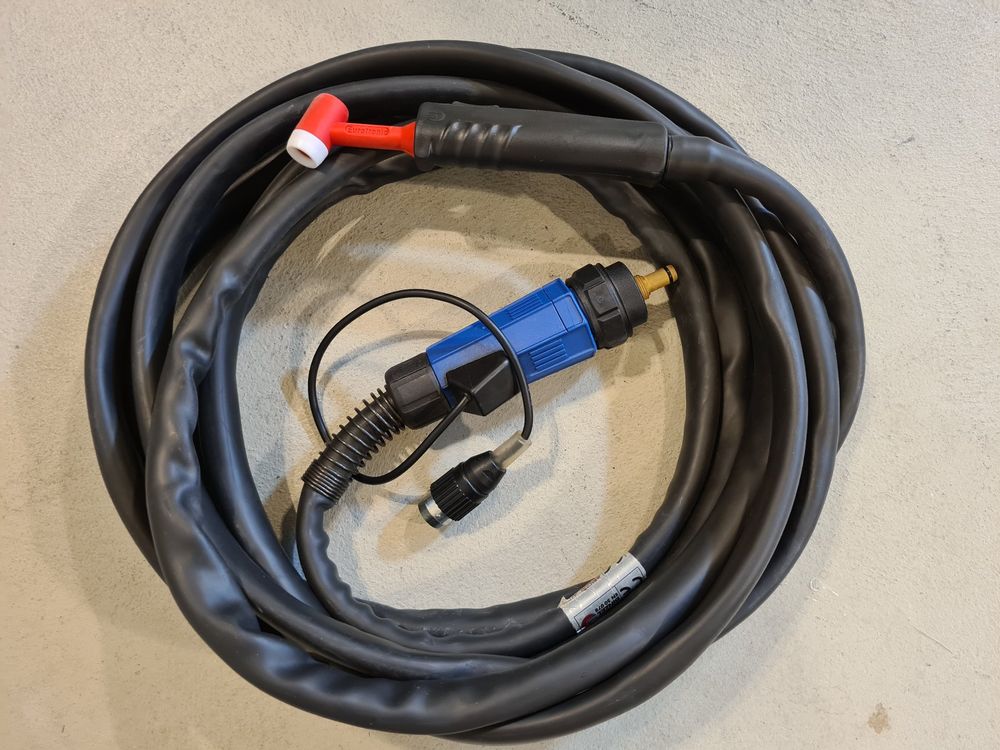 WIG/TIG Schweissbrenner bzw. Schlauchpacket Abicor Binzel (Neu (gemäss ...