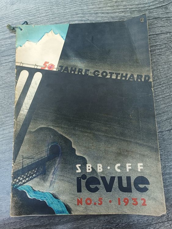 SBB CFF Revue von 1932 / 50 Jahre Gotthard | Kaufen auf Ricardo