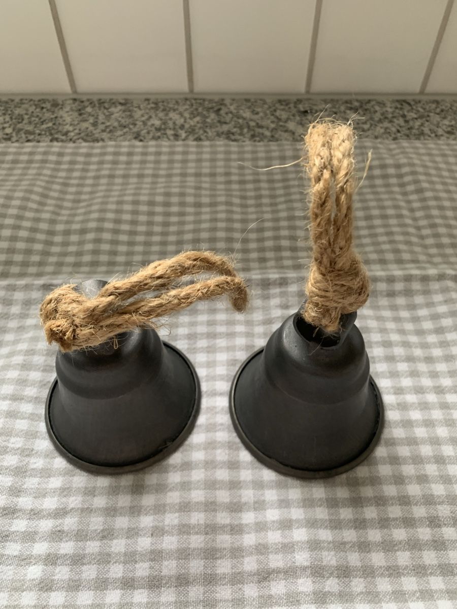 2 Deko Glocken zum Aufhängen Landhaus Stil von IB Laursen (Gebraucht ...