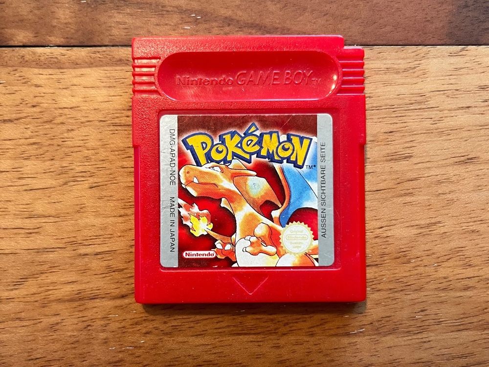 Game Boy Pokémon Edition ROT (Deutsch) (Gebraucht) in für CHF 36 – mit ...