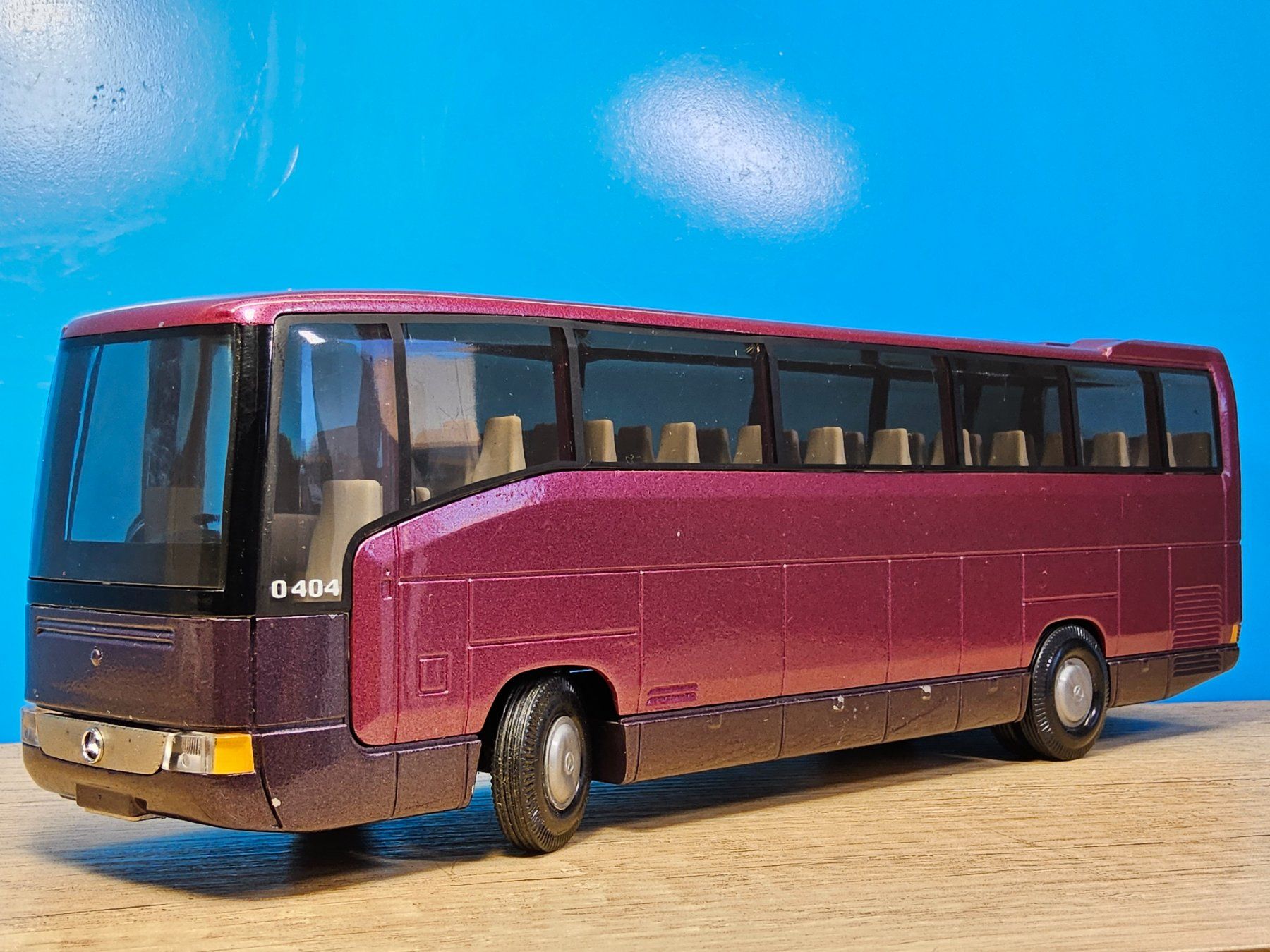 Mercedes Benz 0 404 Super Hochdecker Bus _ 28cm _ 1:43 (Gebraucht) in ...