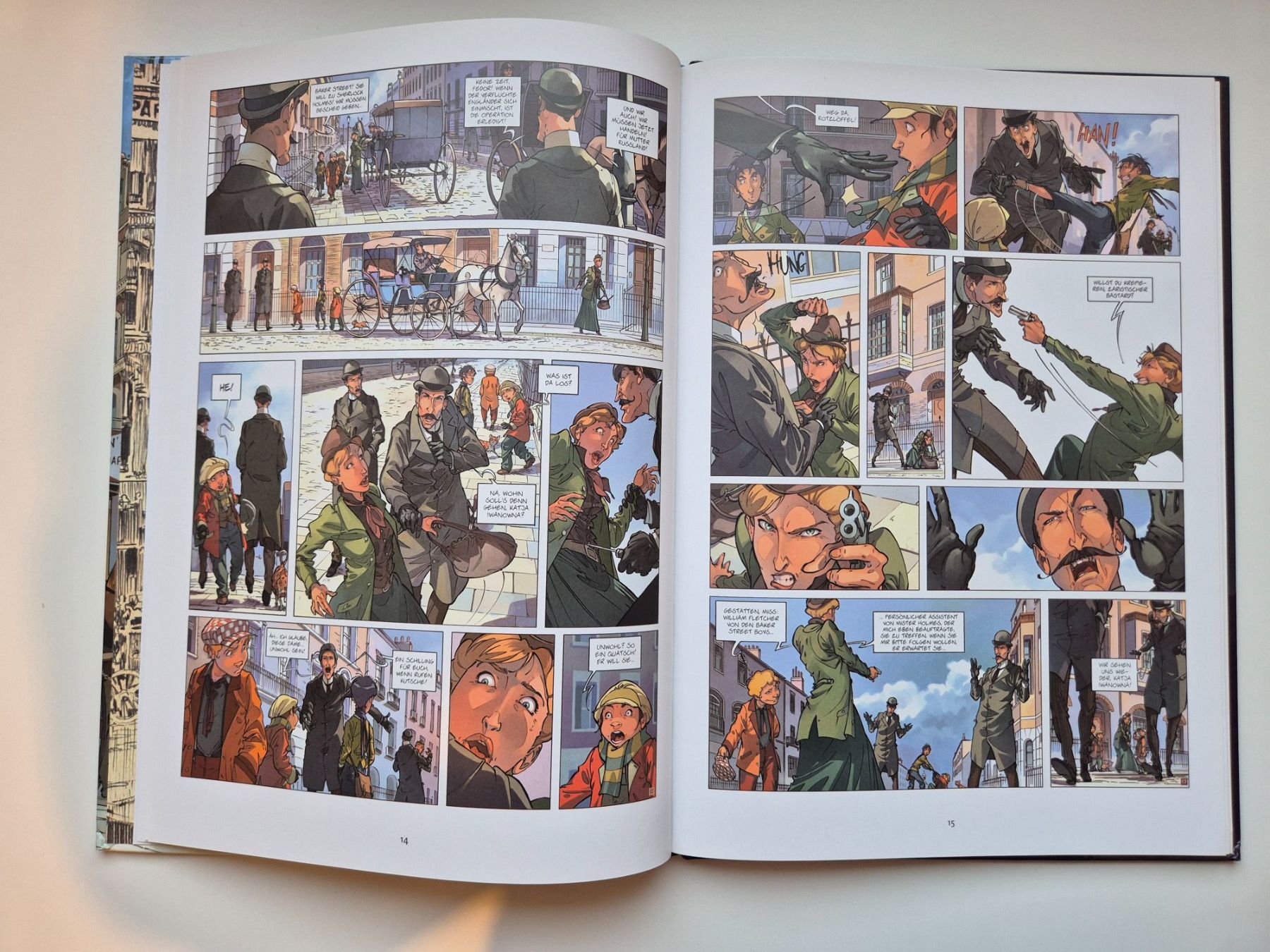 Die Vier von der BAKER STREET / Splitter Comic (Gebraucht) in ...