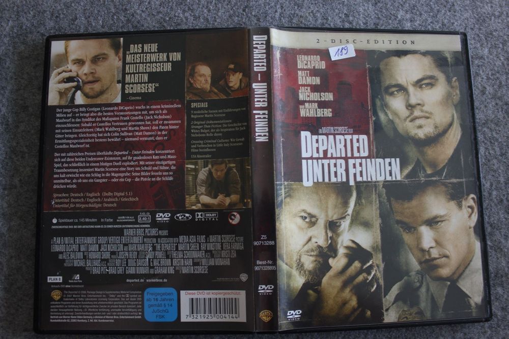 Departed - Unter Feinden DVD ( 189) (Gebraucht) in Geroldswil für CHF 1 – mit Lieferung auf ...