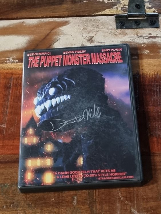 The Puppet Monster Massacre, DVD Horror RAR ENGL, Autogramm (Gebraucht ...