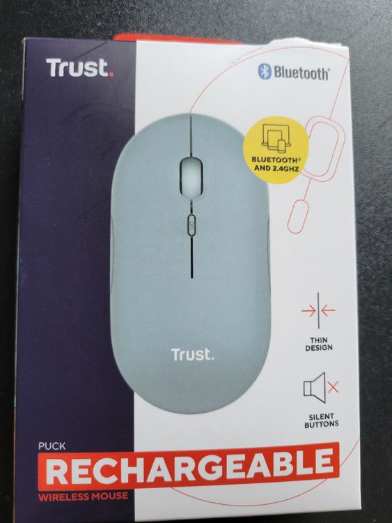 Puck Wireless Mouse Rechargeable (Neu (gemäss Beschreibung)) in ...