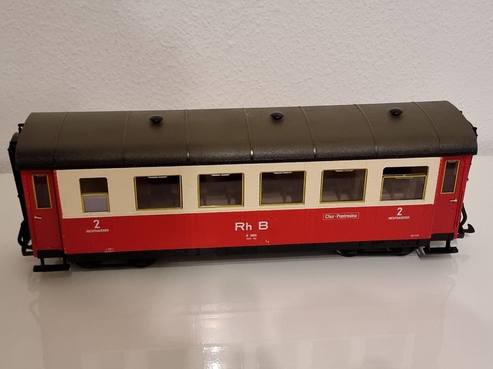 LGB RhB Personenwagen mit Licht | Kaufen auf Ricardo