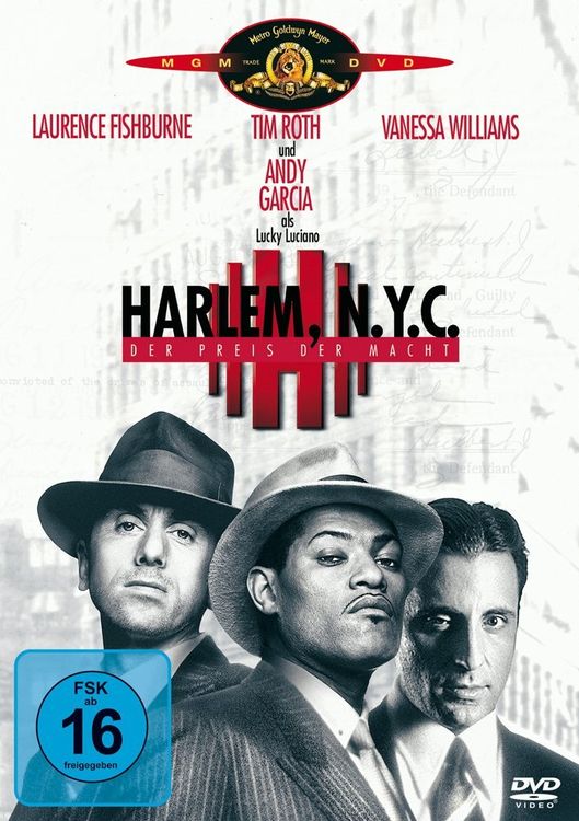 Harlem, N.Y.C. (1997) Andy Garcia/Tim Roth/Fishburne/DVD (Gebraucht) in ...