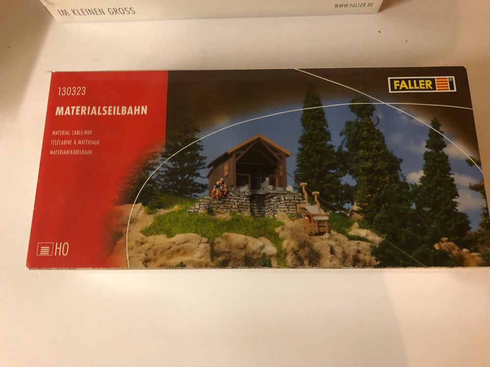 Faller H0 Bausatz Materialseilbahn 13032 (Neu und originalverpackt) in ...