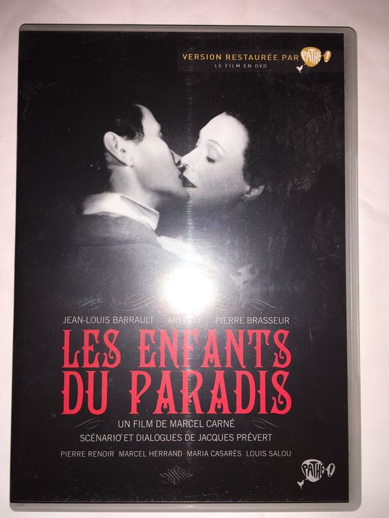 Les enfants du paradis, film de Marcel Carné (1945) (Gebraucht) in ...