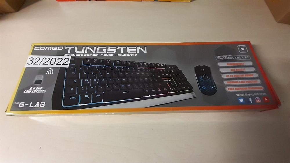 THE G-LAB Combo TUNGSTEN – Gaming-Tastatur- und Maus-Set | Kaufen auf ...