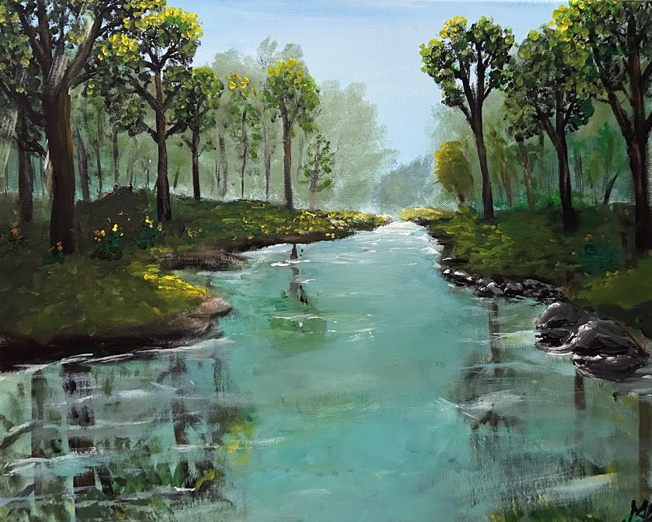 Wald Landschaft Gemälde (Neu und originalverpackt) in Pfäffikon SZ für CHF 250 – mit Lieferung ...